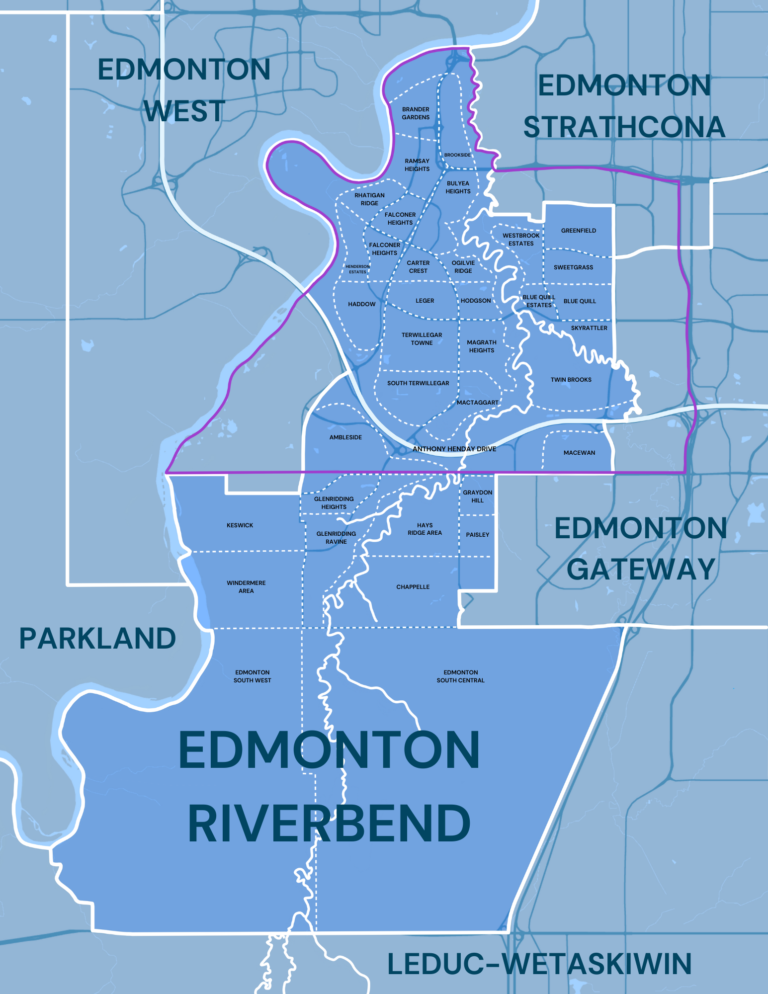 New Boundaries for the federal riding of Edmonton Riverbend | Matt Jeneroux